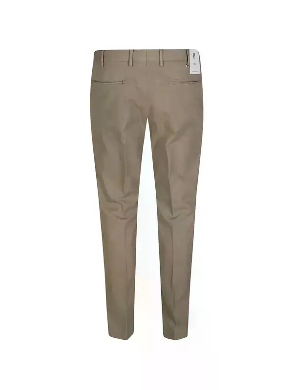 PT TORINO Straight-leg Cotton Trousers