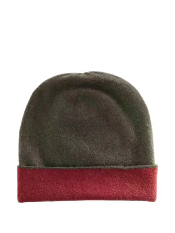Frenckenberger Reversible Beanie Hat - Grey