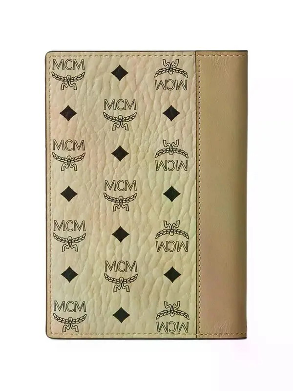 Mcm Ottomar Visetos Passport Holder