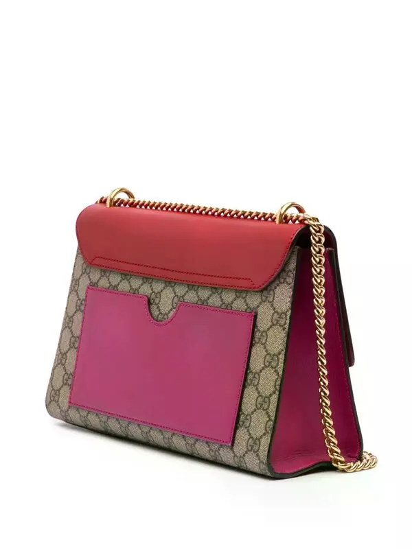 Gucci 2016-2026 Medium Gg Supreme Padlock Shoulder Bag