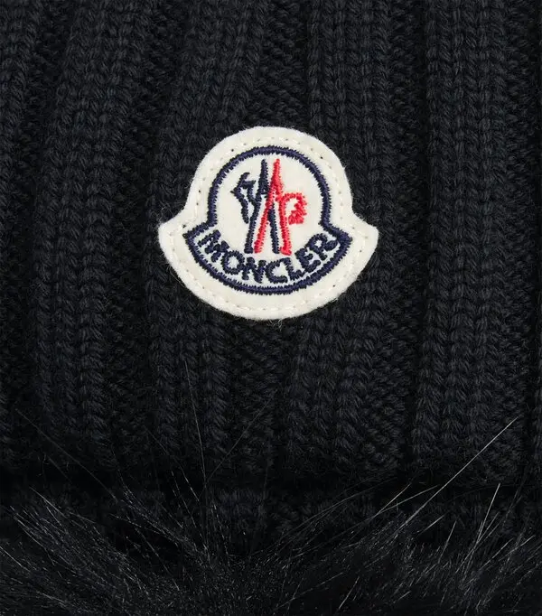 Moncler Virgin Wool Pom-pom Beanie