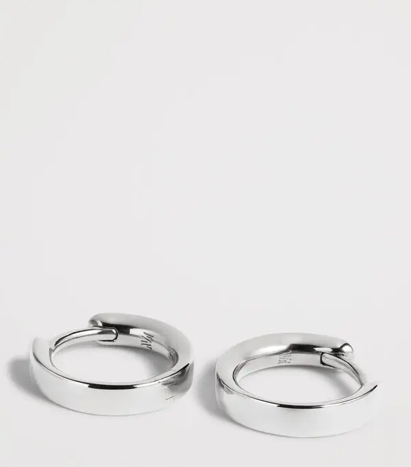 Monica Vinader Sterling Huggie Earrings