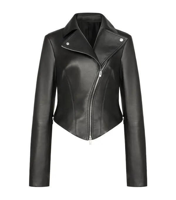 Alaïa Lambskin Biker Jacket