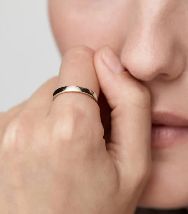 Monica Vinader Sterling Essential Stacking Ring