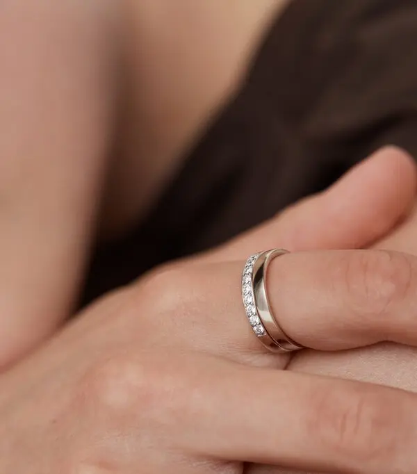Monica Vinader Sterling Essential Stacking Ring