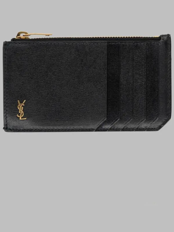 Saint Laurent Portacarte "fragments" Tiny Cassandre