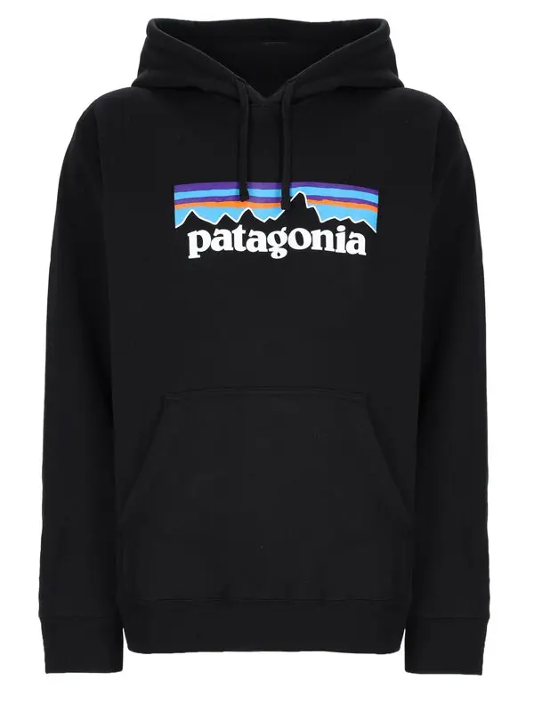 Patagonia Felpa Con Logo E Cappuccio