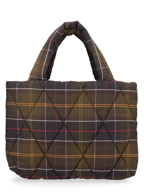 BARBOUR X A.P.C. Barbour X A. P.c. Borsa Con Motivo Tartan