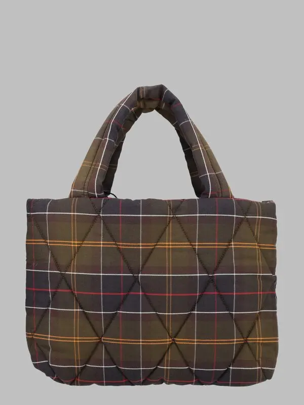 BARBOUR X A.P.C. Barbour X A. P.c. Borsa Con Motivo Tartan