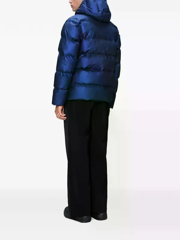 Rains Hooded Quilted Jacket