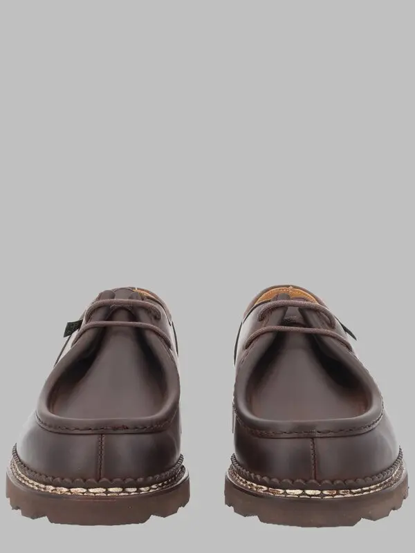 Paraboot Made In France Lace-up Derby Shoes - Brown