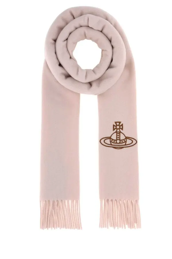 VIVIENNE WESTWOOD Lightweight Wool Scarf For - Pink