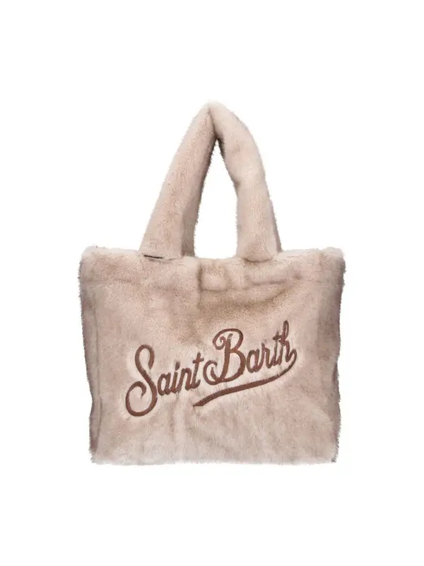 MC2 SAINT BARTH Faux Fur Tote Bag - Multicolor