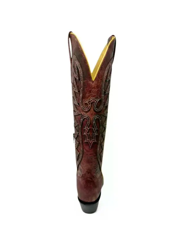 NORTALIE Sol Embroidered Leather Boots