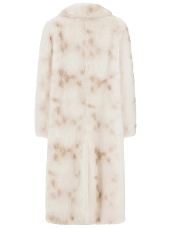 Herno Cappotto Tocco Pelliccia Effetto Lince