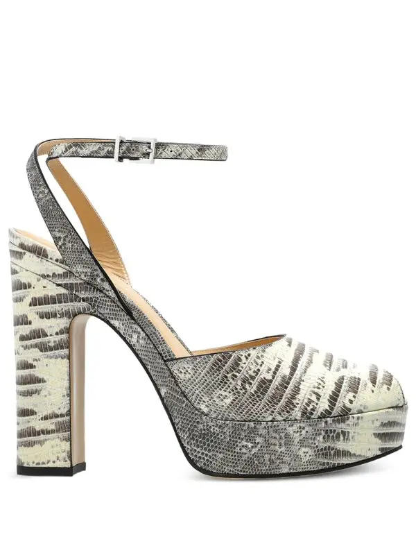 Fendi Sandali After 9 In Vitello Stampato - Multicolor