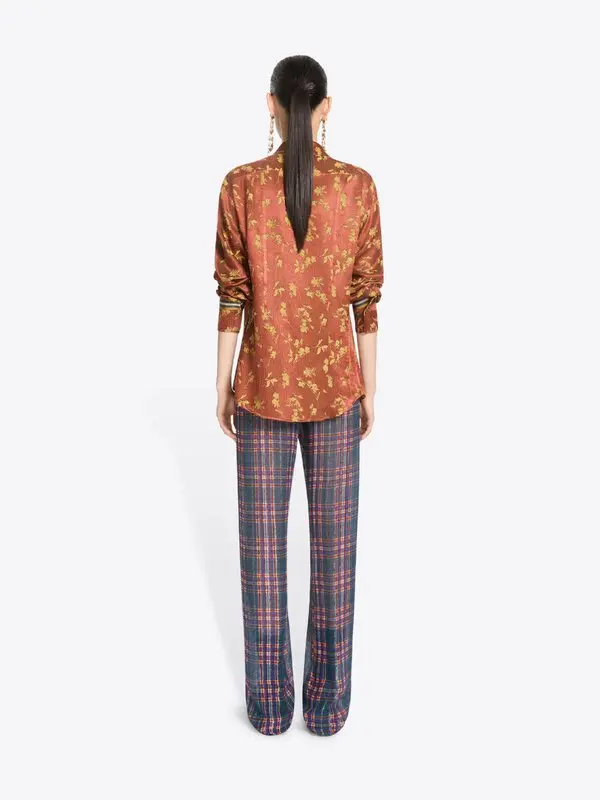 Dries Van Noten Camicia Jacquard Floreale