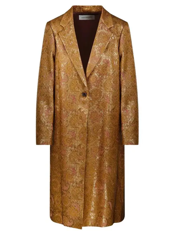 Dries Van Noten Cappotto Monopetto