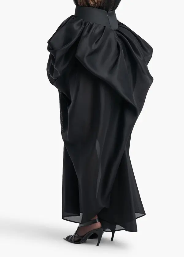Khaite Tessa Skirt In Silk