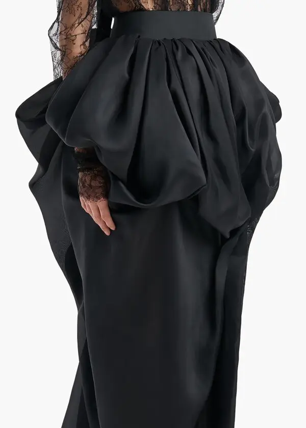 Khaite Tessa Skirt In Silk