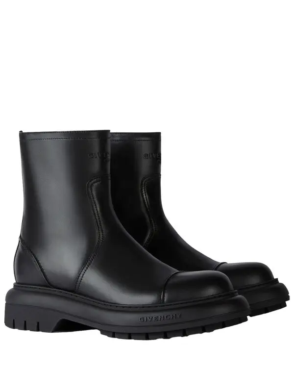 Givenchy Stivali Biker Cargo In Pelle
