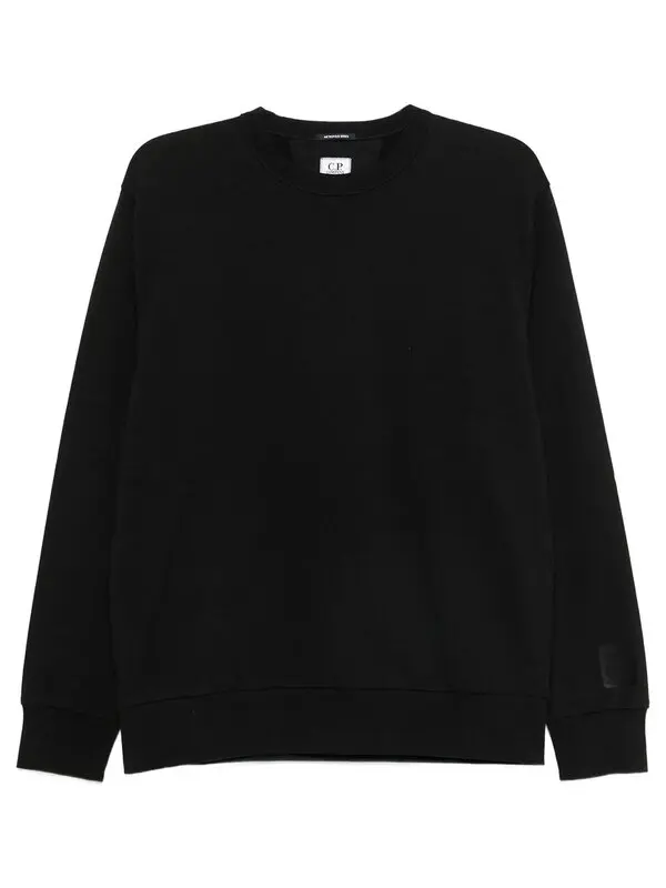 C.P. COMPANY Felpa Girocollo In Cotone - Black
