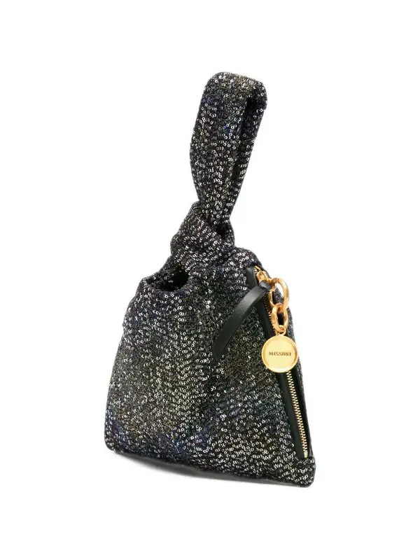 Missoni Sequin-embellished Knotted Mini Bag