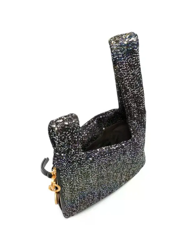 Missoni Sequin-embellished Knotted Mini Bag