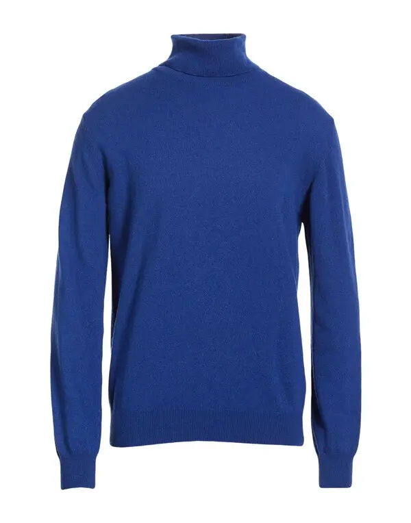 RODA Turtleneck Bright Size Polyamide, Viscose, Wool, Cashmere - Blue