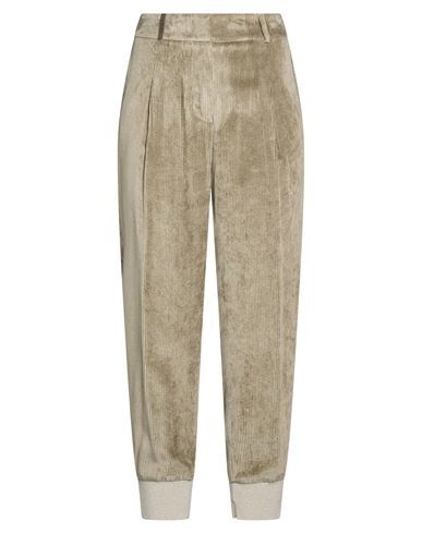 Peserico Pants Size Viscose, Elastane - Sage Green