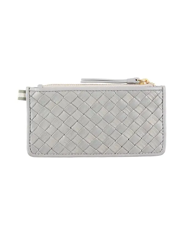 Officine Creative Cardholder Ivory Leather - Grey