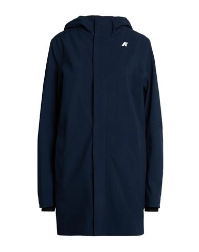 K-WAY Overcoat & Trench Coat Size Polyester, Polyurethane - Navy