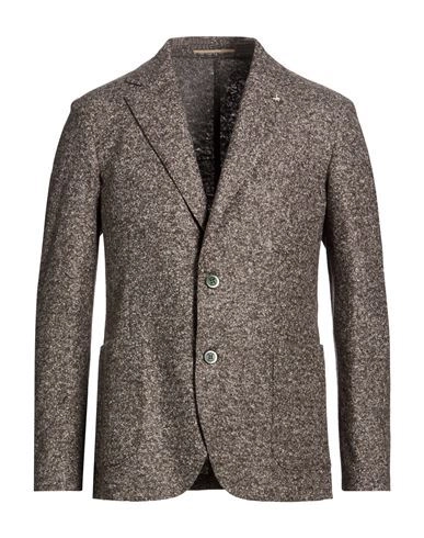 AT.P.CO At. P.co Blazer Charcoal Size Wool, Polyester, Silk