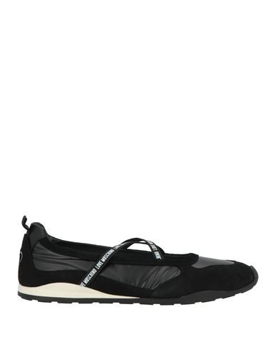 Moschino Ballet Flats Size Leather - Black
