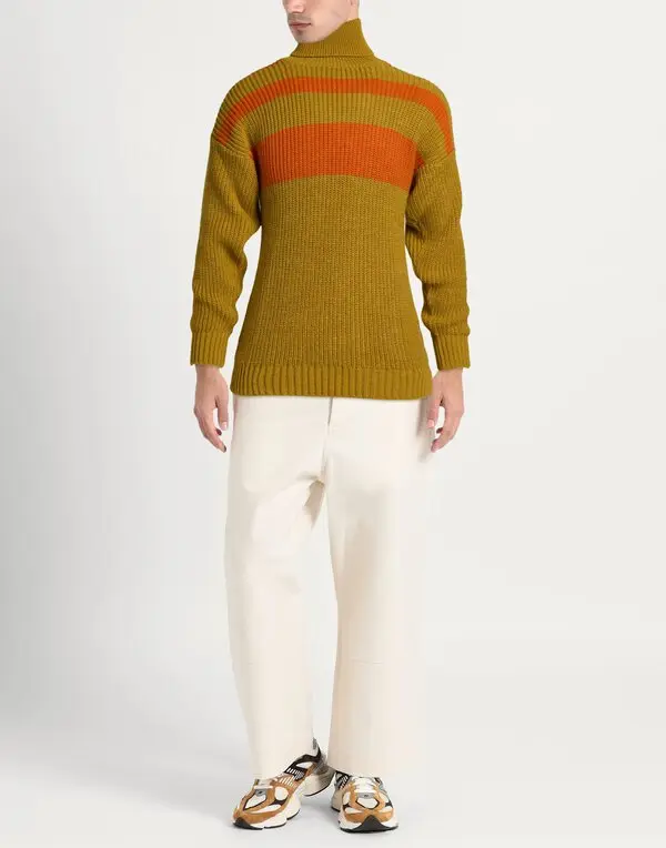 GAZZARRINI Turtleneck Mustard Size Acrylic, Wool, Alpaca Wool, Viscose