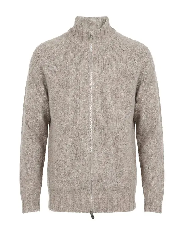Brunello Cucinelli Cardigan Size Alpaca Wool, Polyamide, Wool, Cashmere, Silk