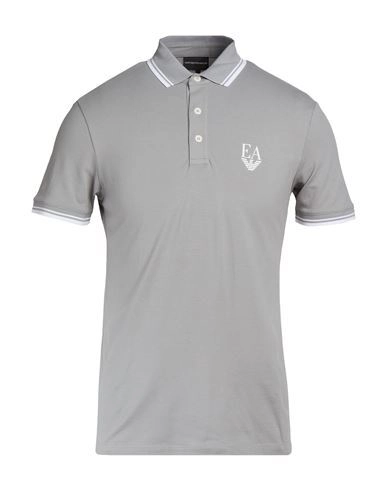 Emporio Armani Polo Shirt Military Size Cotton, Elastane - Grey