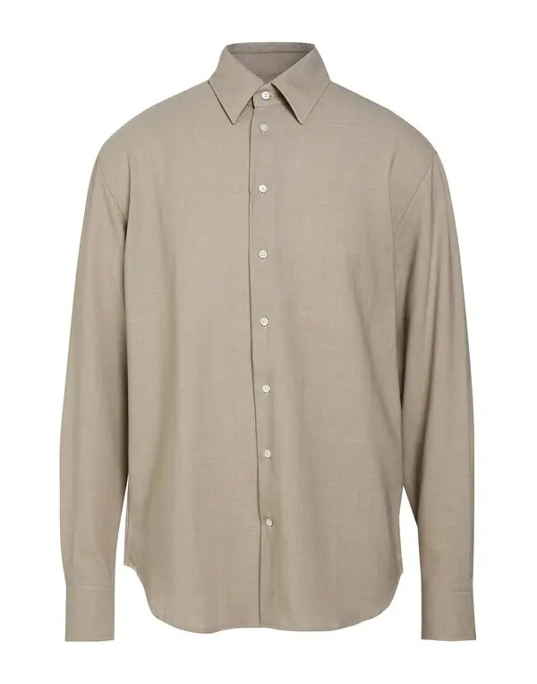 Emporio Armani Shirt Size Wool, Polyester, Elastane