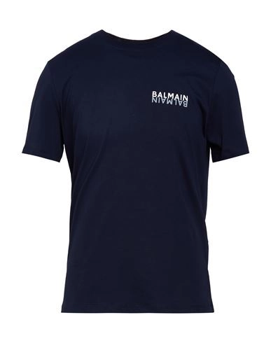 Balmain T-shirt Size Cotton - Navy