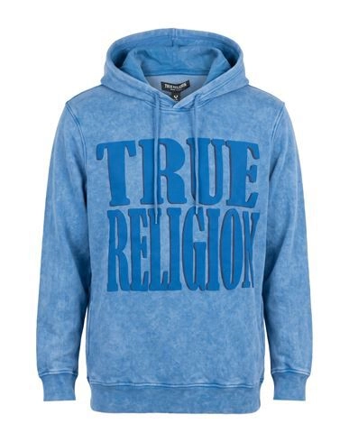 True Religion Sweatshirt Size Cotton, Polyester - Azure