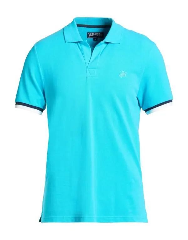 Vilebrequin Polo Shirt Turquoise Size Cotton