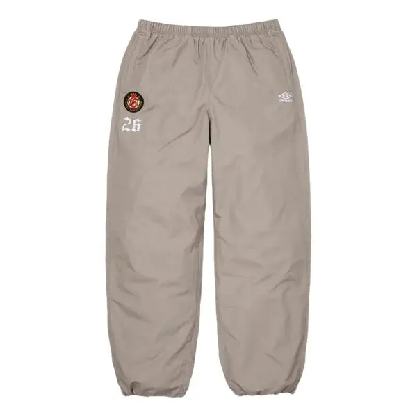 Supreme Fw26 X Umbro Cotton Ripstop Track Pant - Grey