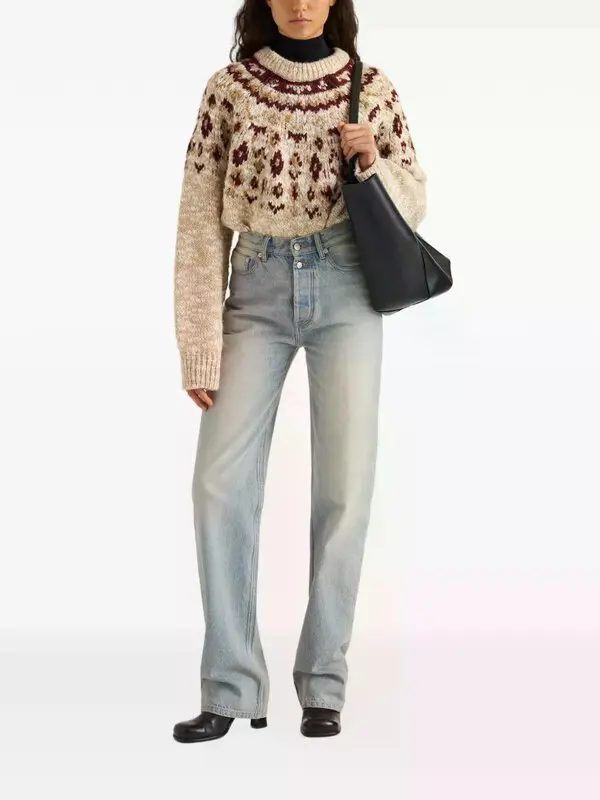 Proenza Schouler White Label Lizzy Fair Isle Sweater