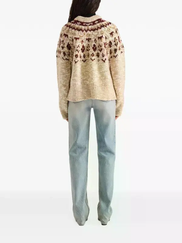 Proenza Schouler White Label Lizzy Fair Isle Sweater