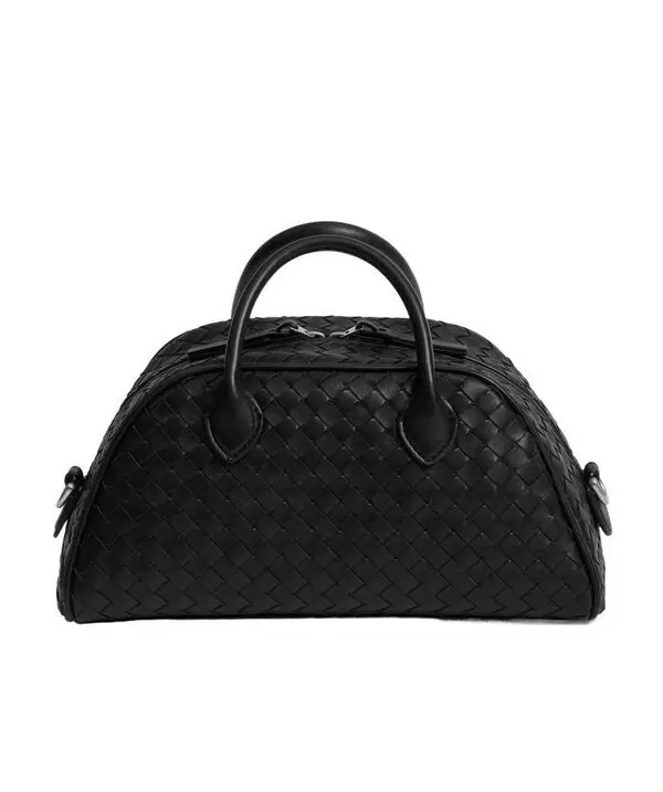 Bottega Veneta Small Bauletto Bag - Black