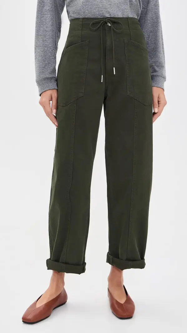 DAZE Villa Drawstring Barrel Pants