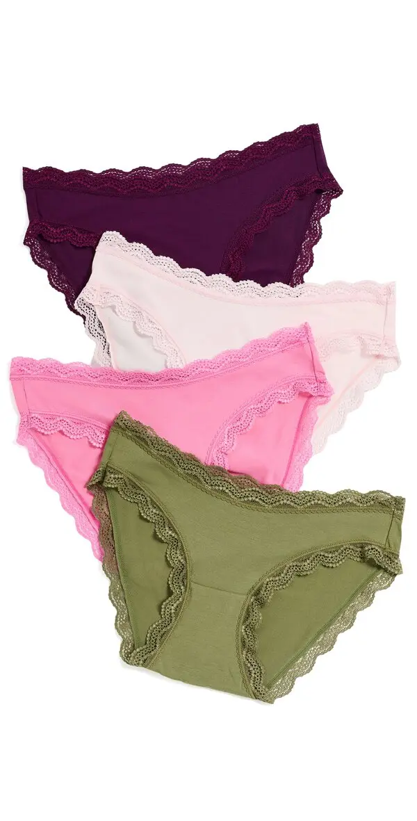 STRIPE & STARE Original Knickers Four Pack - Multi