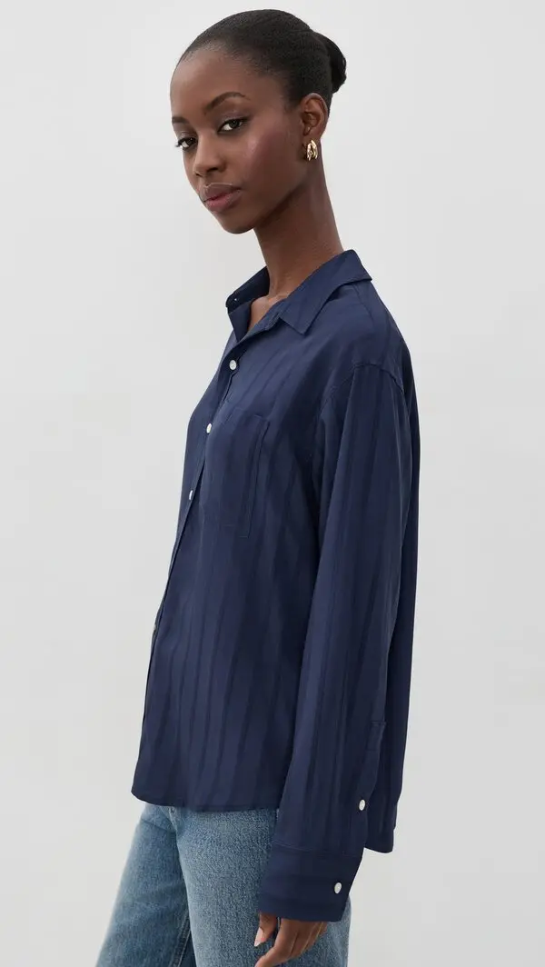 Donni. The Shadow Stripe Shirt