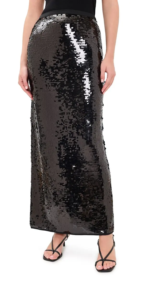VRG GRL Devyn Sequin Midi Skirt