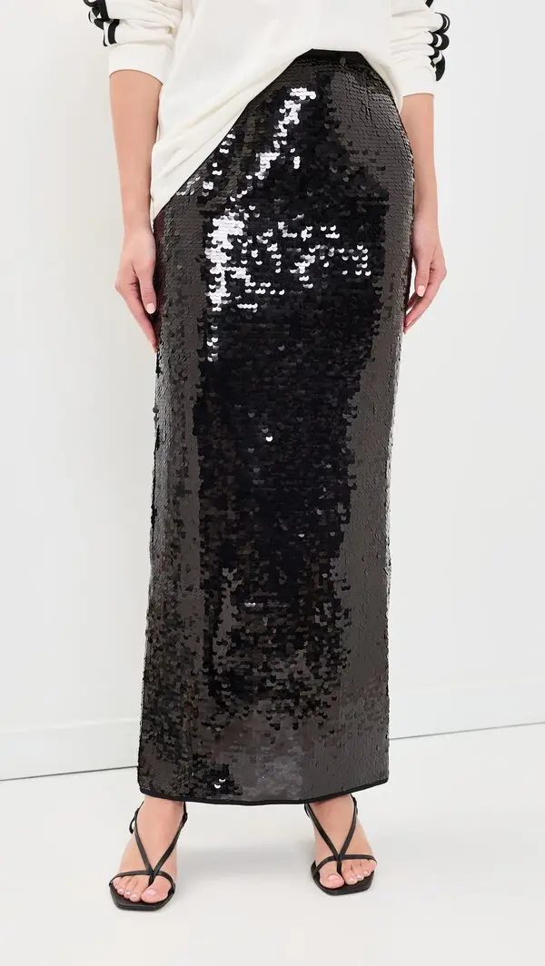VRG GRL Devyn Sequin Midi Skirt